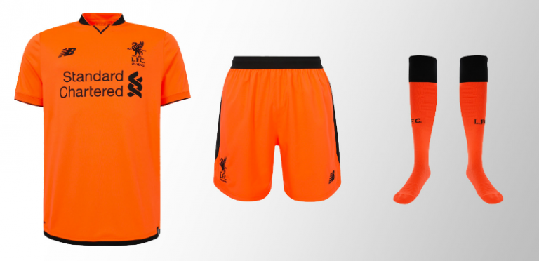 New Liverpool Football Kit - Orange!? - Champions League Shirts